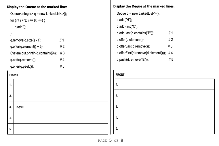 Solved PART B - 50 Points B.1 - 10 Points What is a queue? | Chegg.com