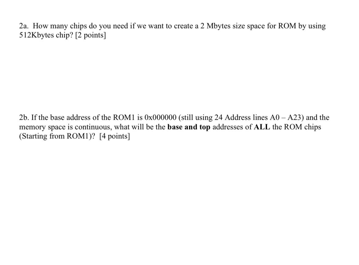 Solved 2a. How many chips do you need if we want to create a | Chegg.com