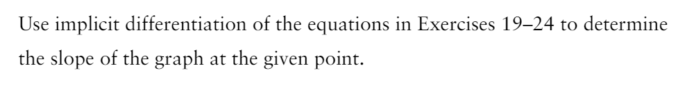 Solved Use implicit differentiation of the equations in | Chegg.com