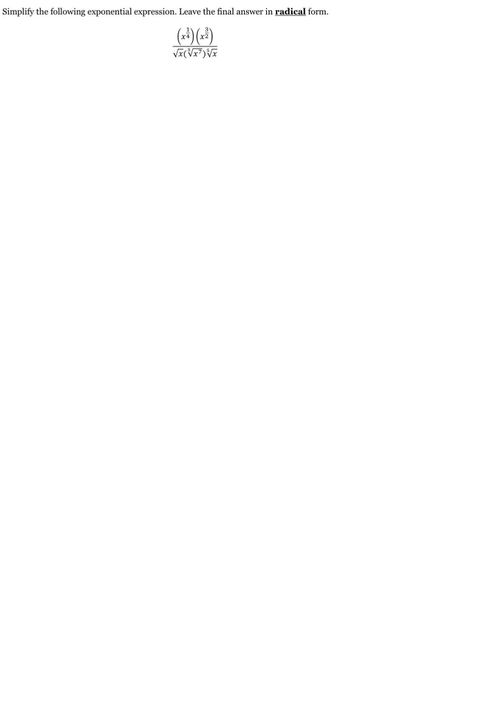 solved-simplify-the-following-exponential-expression-leave-chegg