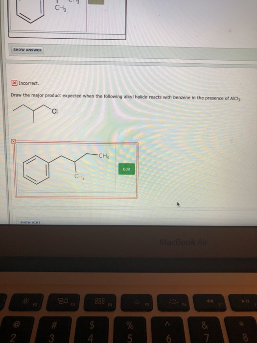 Solved draw the major product expected when the following | Chegg.com