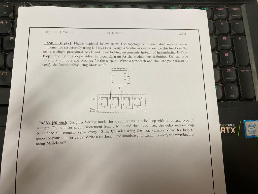 Solved TASK3 [30 pts.]: Figure depicted below shows the | Chegg.com