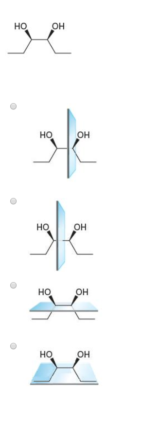 Solved Each of the following molecules has one plane of | Chegg.com