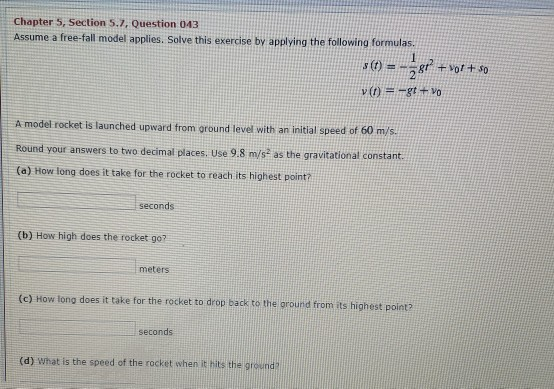 Solved Chapter 5, Section 5.7, Question 043 Assume a | Chegg.com