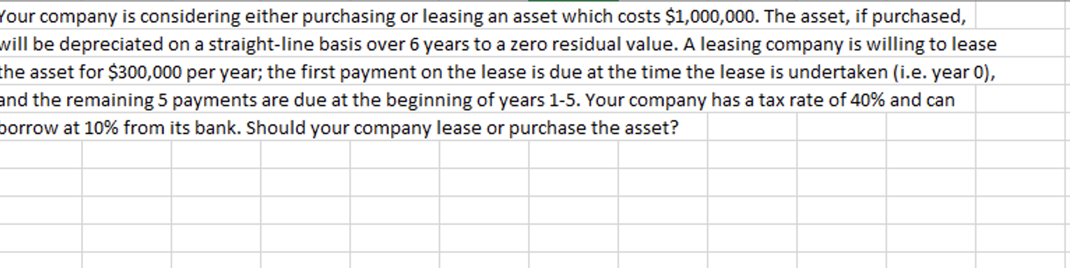 Solved Please answer both parts and show excel formulas. | Chegg.com