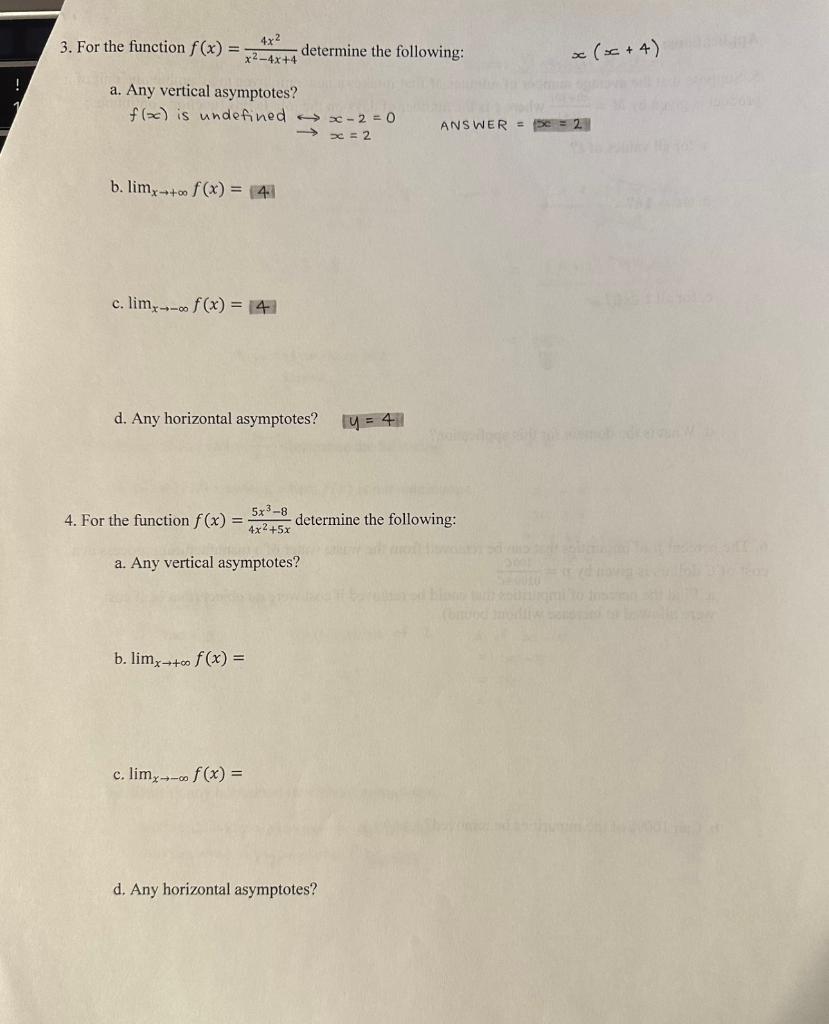 Solved please explain how to do the questions on the whole | Chegg.com