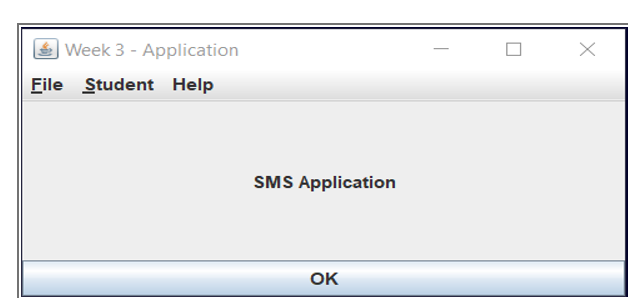 Answer this question using java. Step 1 – Add a Menu | Chegg.com