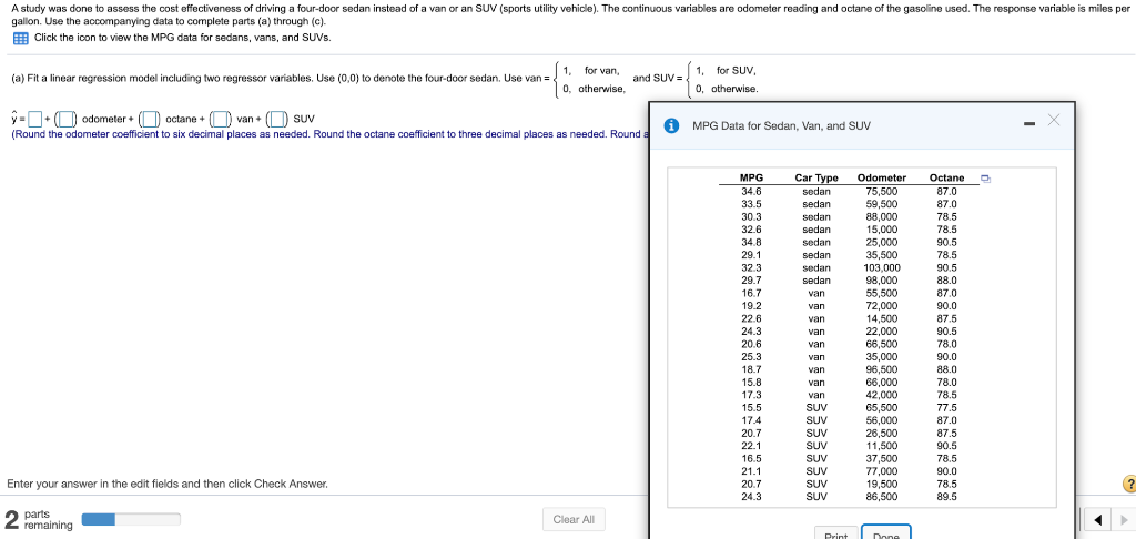 Solved A study was done to assess the cost effectiveness of | Chegg.com