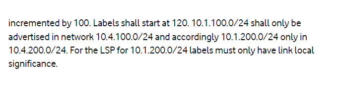 Solved Task 1: An MPLS network runs OSPF as IGP. For | Chegg.com