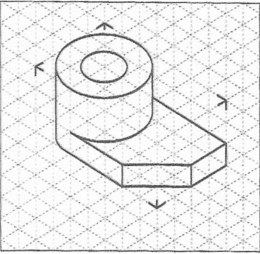 Solved Draw the 3 principal views for this part please! | Chegg.com