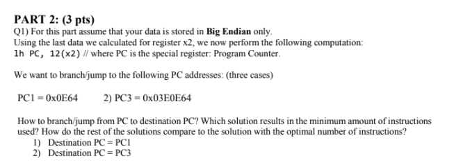 Problem 1: (11 pts) Assume that memory contexts/data | Chegg.com