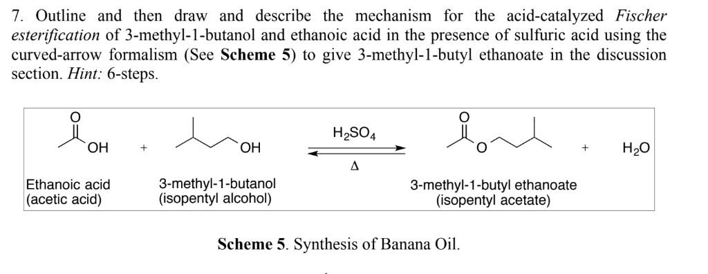 Solved 7. Outline and then draw and describe the mechanism | Chegg.com