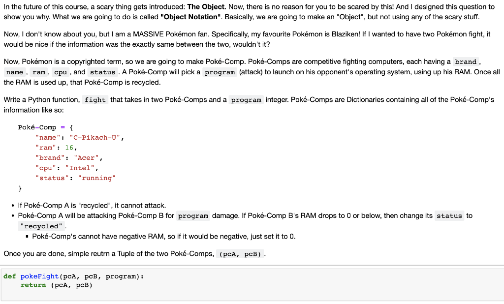 Solved In the future of this course, a scary thing gets | Chegg.com