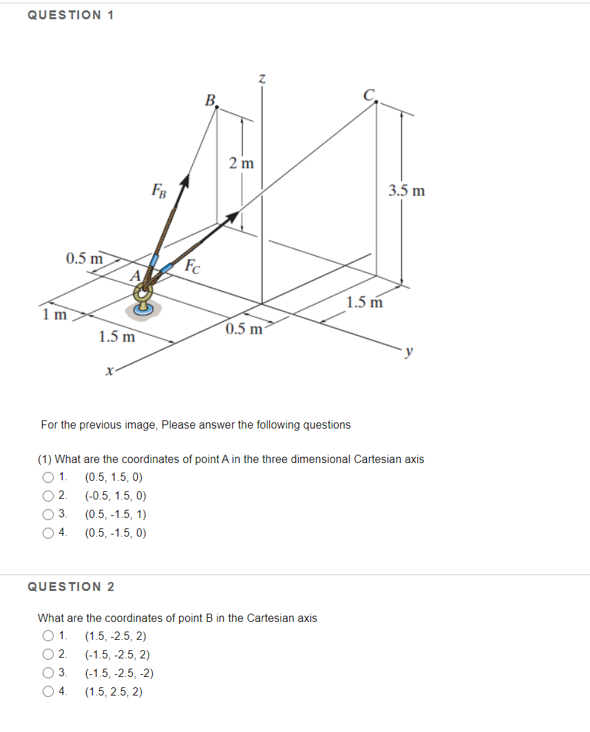 Solved AND What are the coordinates of point C in the | Chegg.com