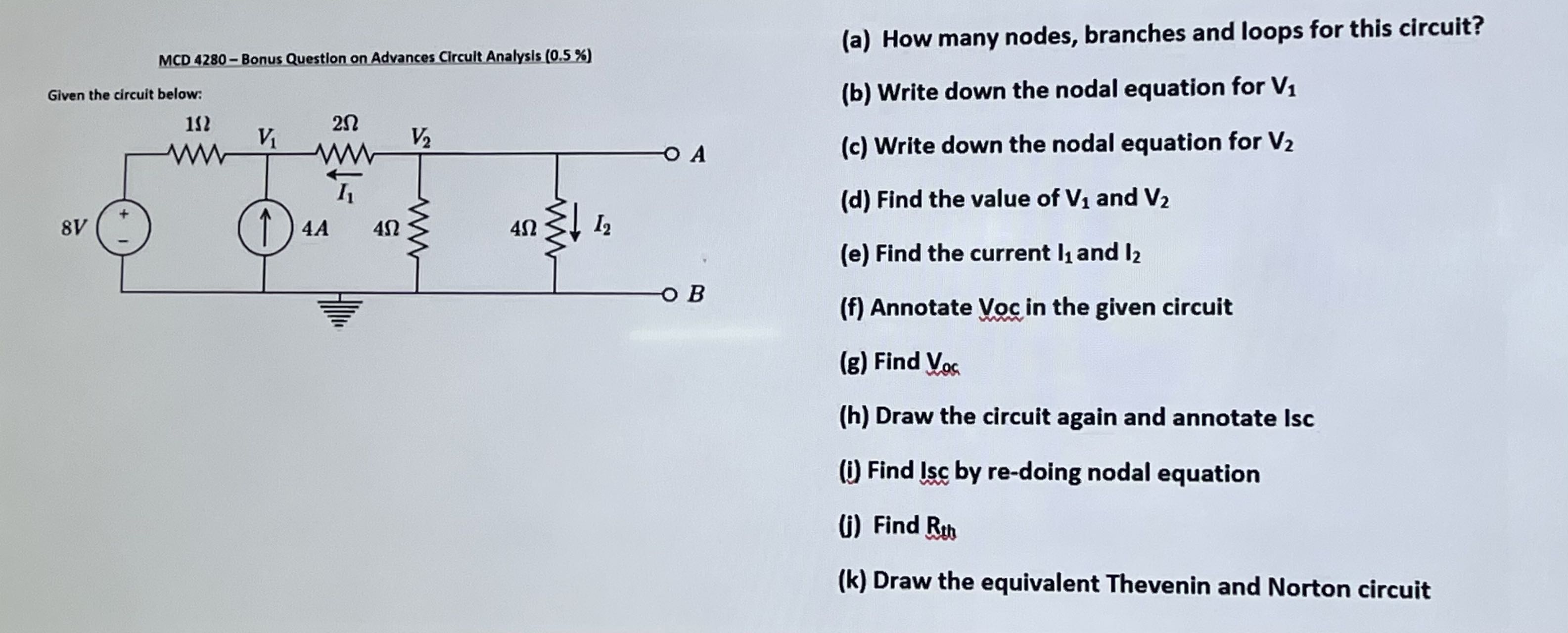 Solved MCD 4280 - Bonus Question on Advances Circult | Chegg.com