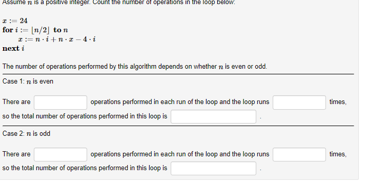Solved Assume n is a positive integer. Count the number of | Chegg.com