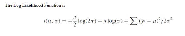 Solved Show the algebraic derivation of the log-likelihood | Chegg.com