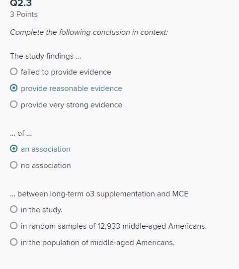 Solved Higher intake of marine omega-3 fatty acids (o3) has | Chegg.com