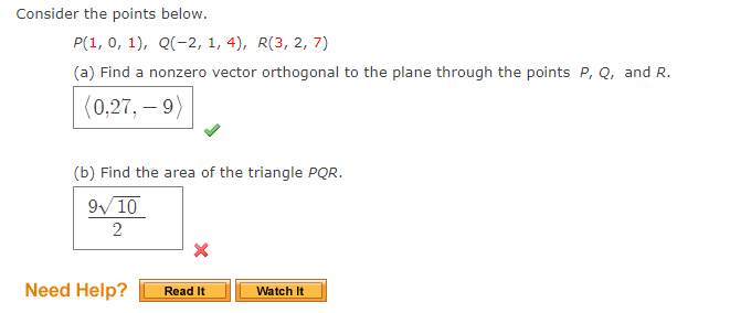 Solved Consider the points below. | Chegg.com