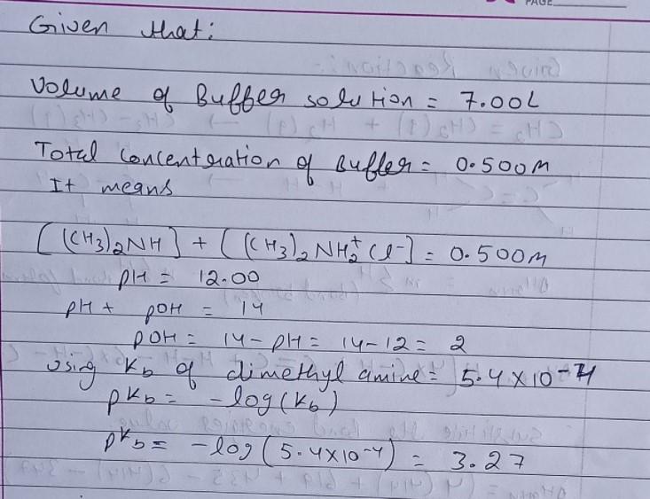 Solved A pH buffer is a solution that resists changes in pH | Chegg.com