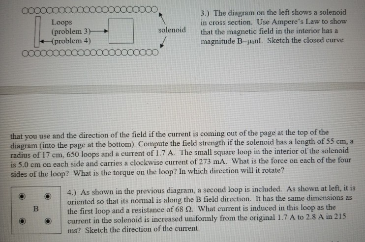 Solved Loops (problem 3 problem 4) 3.) The diagram on the | Chegg.com
