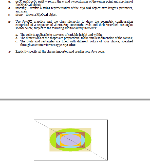 Solved 1- Create a hierarchy of Java classes as follows: | Chegg.com