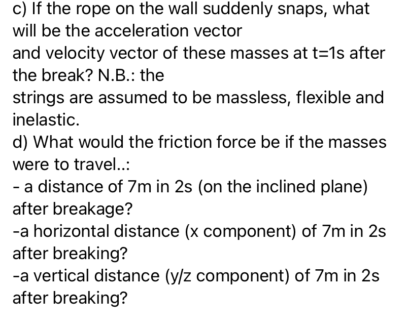Solved 25. In FIGURE 6-42 we see two blocks connected by a | Chegg.com