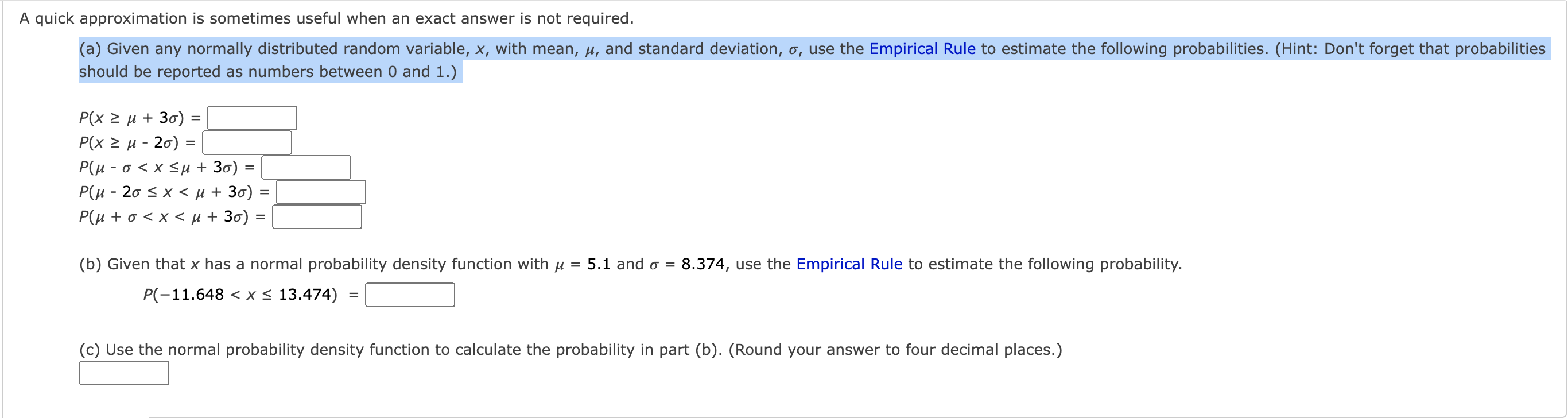 Solved A quick approximation is sometimes useful when an | Chegg.com