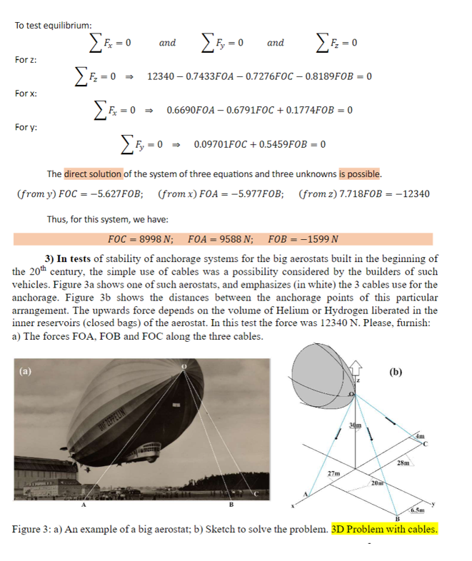 Solved I dont understand why the values associated with Foa, | Chegg.com