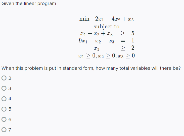 Solved Given the linear program max x + y subject to 9x +y > | Chegg.com