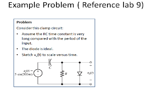 Solved Example Problem (Reference lab 9) Problem Consider | Chegg.com