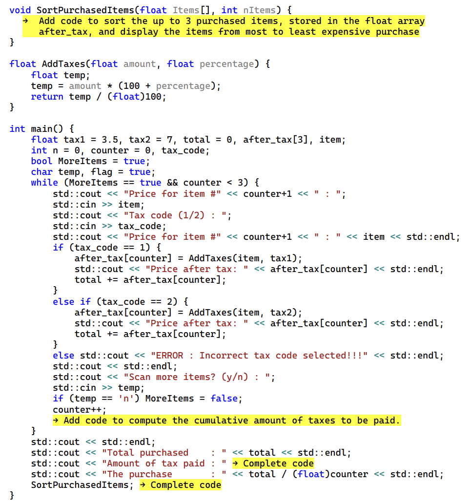 Solved You are a cashier tasked to determine the amount a | Chegg.com