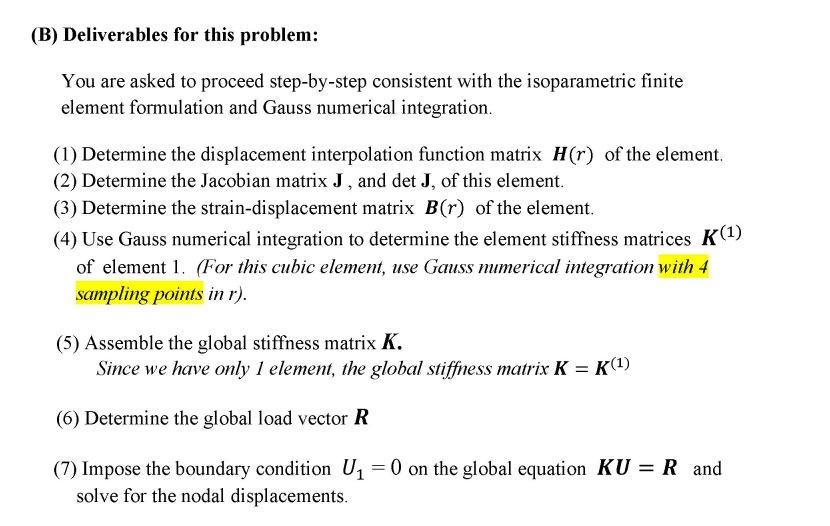 In this problem, you are asked to go through the | Chegg.com