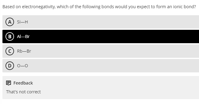 Solved Based on electronegativity, which of the following | Chegg.com