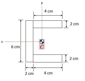 Solved ̅ Determine: : the location of the neutral axis | Chegg.com