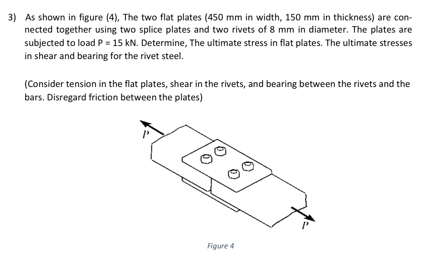 Solved 3) As shown in figure (4), The two flat plates (450 | Chegg.com