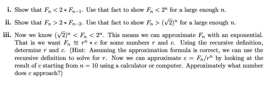 Problem 6 (Hard): New Series The Fibonacci Sequence | Chegg.com