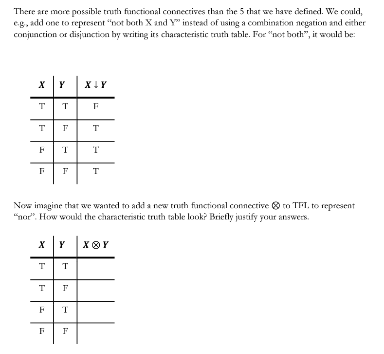 There are more possible truth functional connectives | Chegg.com