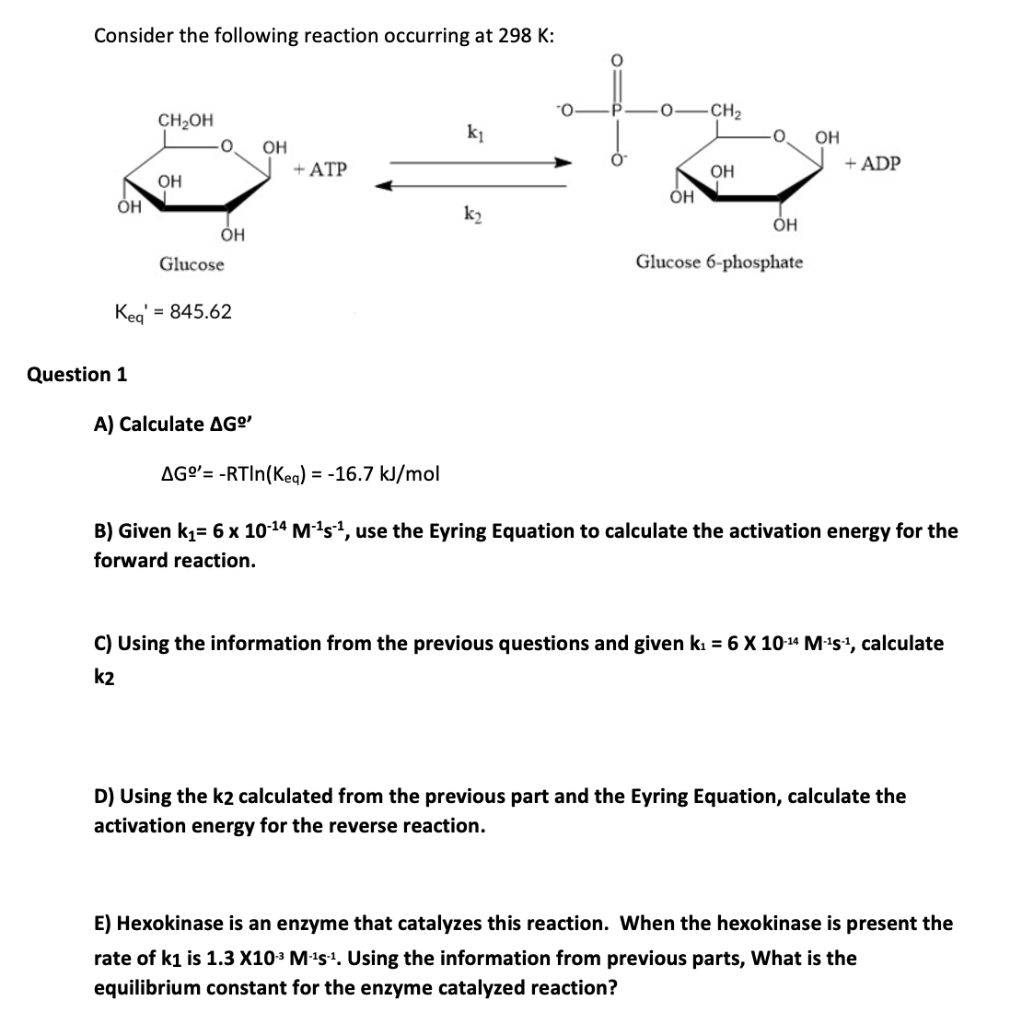 Solved Consider the following reaction occurring at 298 K: O | Chegg.com