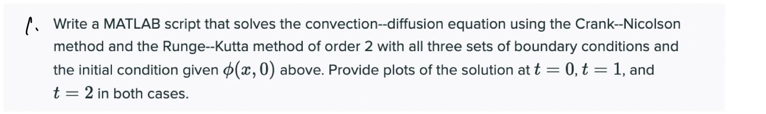 Solved For Q1 you should plot the graphs and compare the | Chegg.com