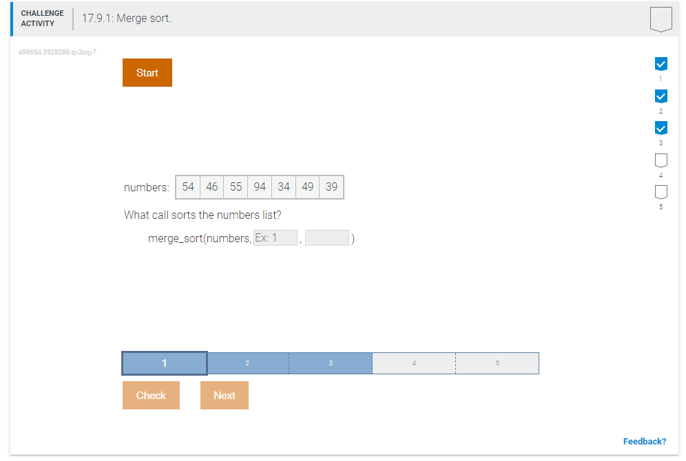 Solved What call sorts the numbers list? merge_sort(numbers, | Chegg.com