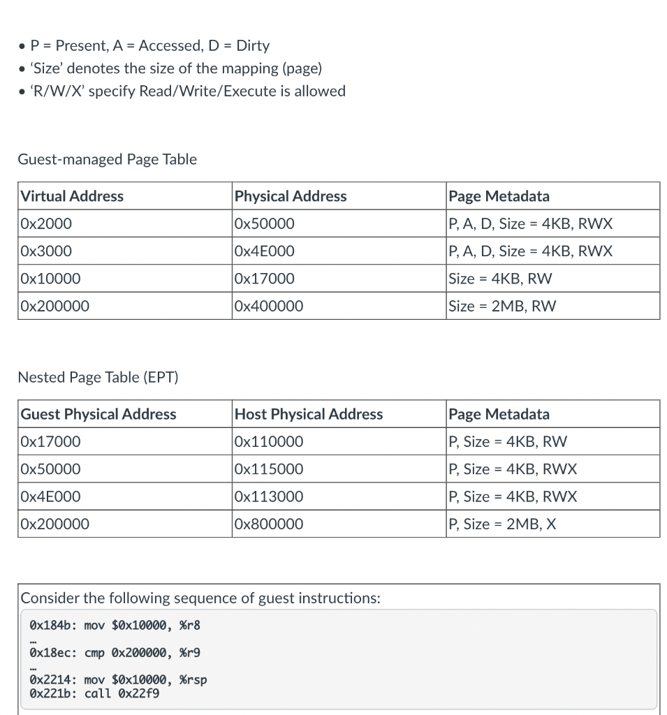 Solved What type of exit/exception will occur for | Chegg.com