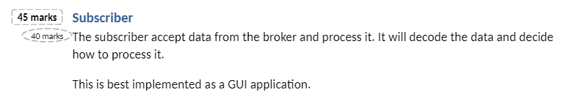 Solved MQTT) PYthon Publisher and Subscriber I created new | Chegg.com