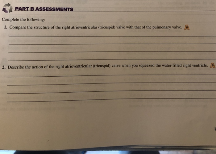 Solved PART B ASSESSMENTS Complete the following: 1. Compare | Chegg.com