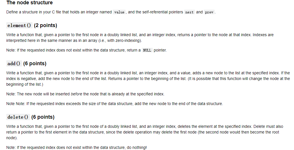 Solved The Node Structure Define A Structure In Your C File 0840