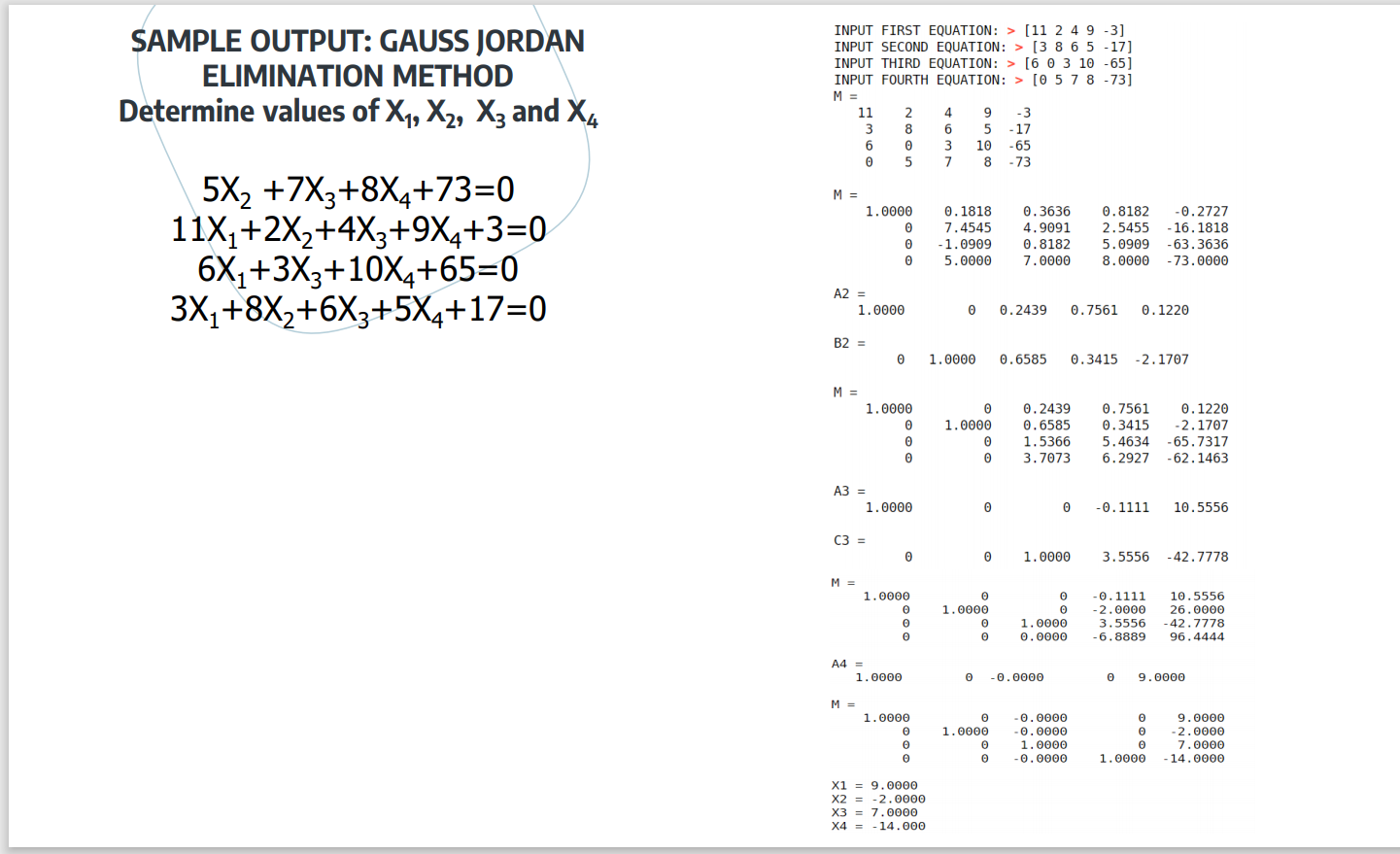 Solved Make A Code Script In Mathlab Or Octave Better If 