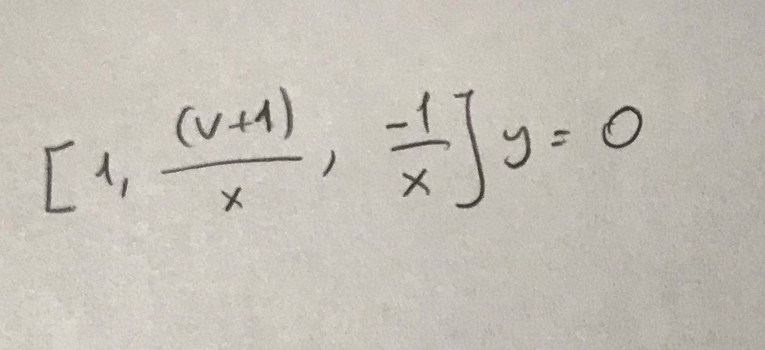 Solve the second order differential equation by | Chegg.com