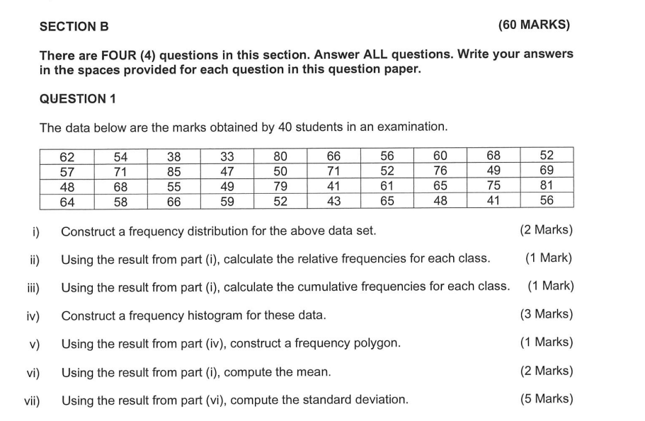 Solved SECTION B (60 MARKS) There are FOUR (4) questions in | Chegg.com