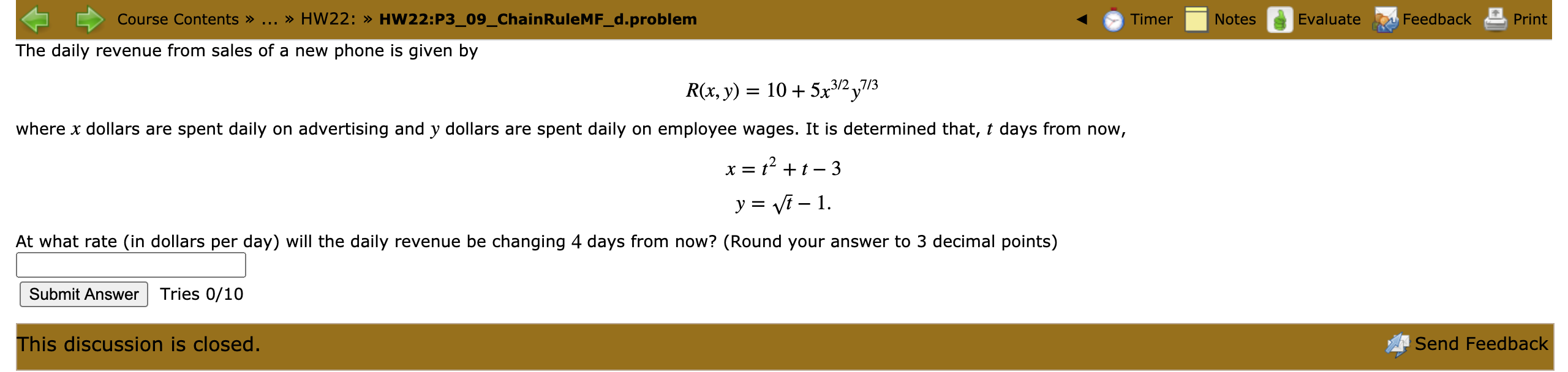 Solved Course Contents Timer Notes Evaluate Feedback Print 5212