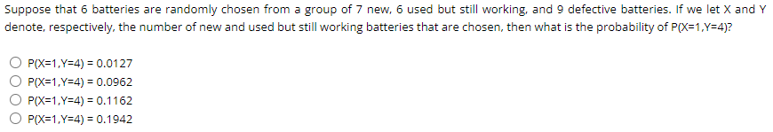 Solved Suppose that 6 batteries are randomly chosen from a | Chegg.com